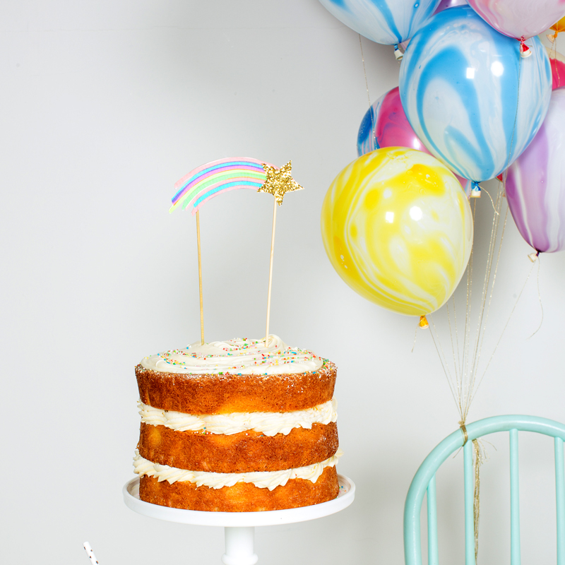 Shooting Star Cake Topper - Little Lulubel